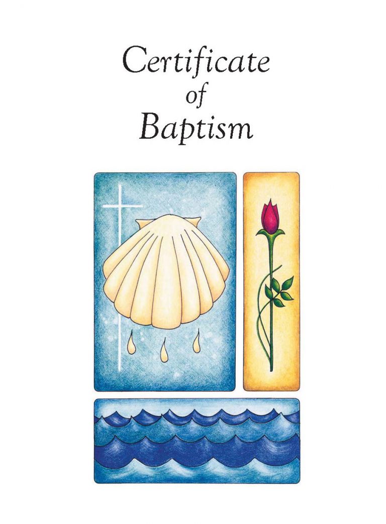 Certificate of Baptism card-style | Ambassador Publications Store